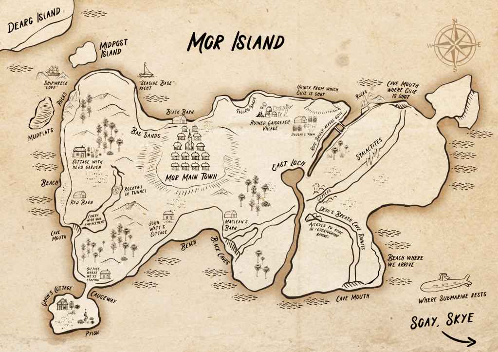 Season 8 Mission 8: Far Hebrides Map (Spoilers!) – Zombies, Run!